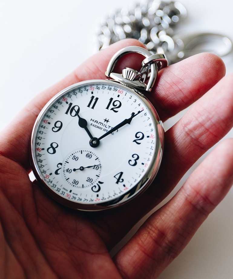 Hamilton American Classic Railroad Pocket Watch Limited Edition - Wear ...